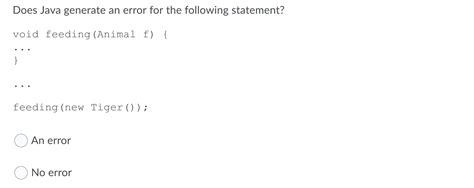 Solved Class Hierarchies The Following Questions Use The Chegg