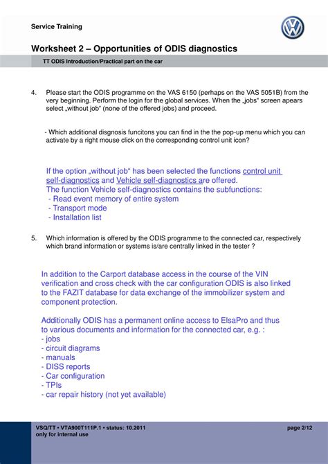 Ppt Worksheet 1 Starting Odis Powerpoint Presentation Free