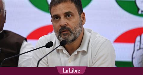 Inde Le Principal Chef De Lopposition Rahul Gandhi Réintégré Au