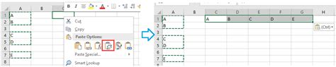 How To Quickly Transpose Ranges And Skip Blank Cells In Excel