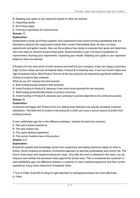 Ppt Professional Scrum Product Owner Ii Pspo Ii Exam Questions