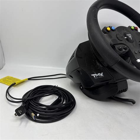 Thrustmaster Tmx Force Feedback Racing Wheel With Clamps Only Xbox One
