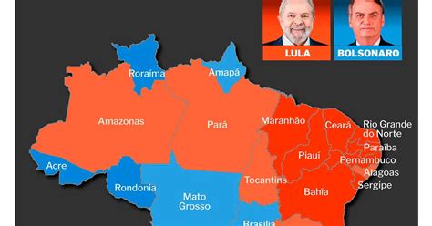 Infografía De Un Brasil Partido En Dos Dónde Ganó Lula Y Dónde