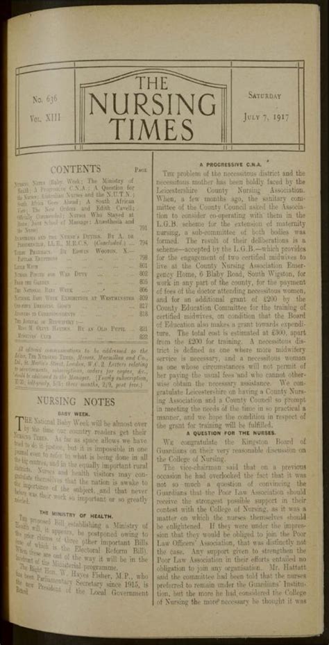 issue 636 1917 07 07 nursing times