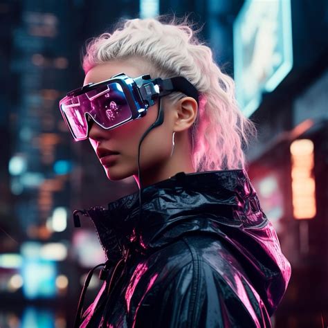 Premium Photo Photo Of Hacker Using Virtual Reality Device Playing In Digital World Created