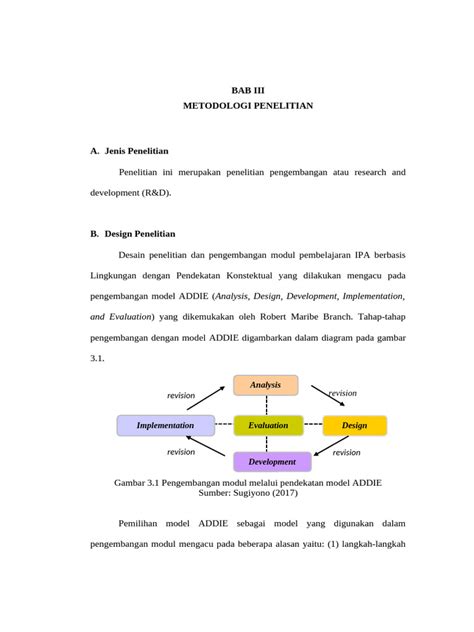 Bab Iii Proposal 1 Desi Pdf
