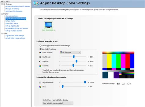 Nvidia Control Panel Settings Reference To Get A More Vibrant Look To Nvidia Control Panel Settings Reference To Get A More Vibrant Look To