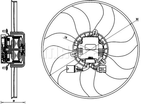 MAHLE PC Radiator/condenser fan CFF170000S – ARKS4Cooling.com