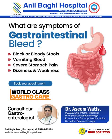 Gi Bleeding Causes Symptoms And Advanced Treatment Options Anil Baghi Hospital