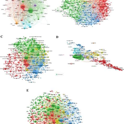 Bibliographic Coupling Networks Of Countries A Institutions B Download Scientific Diagram