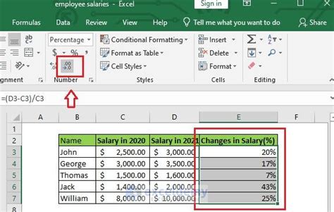 Find Percentage Between Two Numbers Excel Design Talk