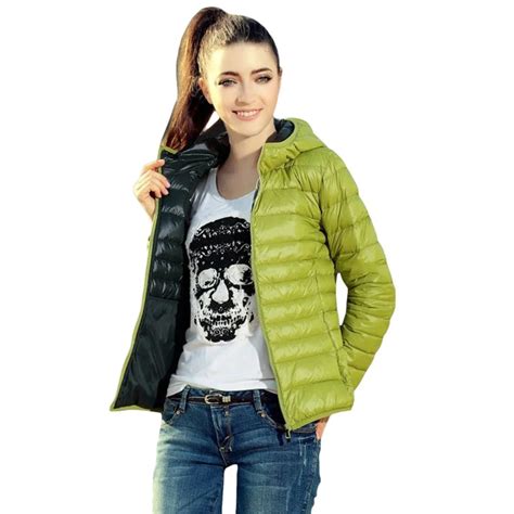 Buy Hooded Outwear Coat Autumn Winter Women Warm Solid Color Cotton Jacket