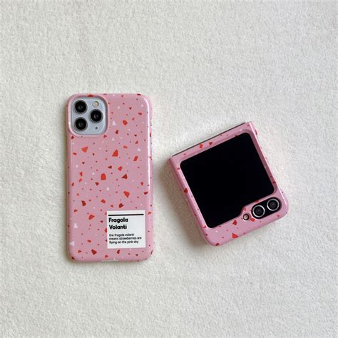 라임앤라임 핑크테라조 갤럭시s24 제트플립5 아이폰 카드 범퍼 하드 폰케이스 위시버킷