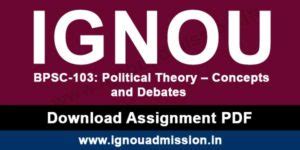 IGNOU BTS Solved Assignment IgnouAdmission In