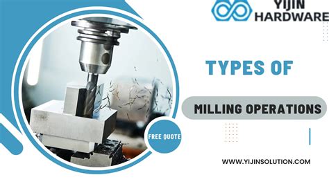 12 Types Of Machining Operations A Comprehensive Guide