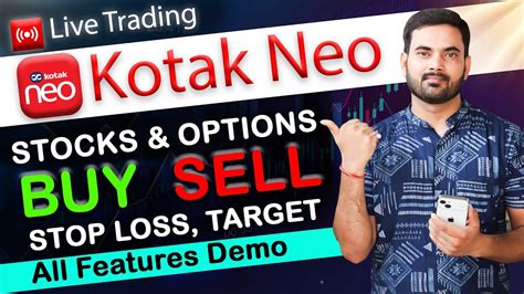 Kotak Neo Trading Demo Kotak Neo Me Option Trading Kaise Kare Kotak Neo Intraday Trading
