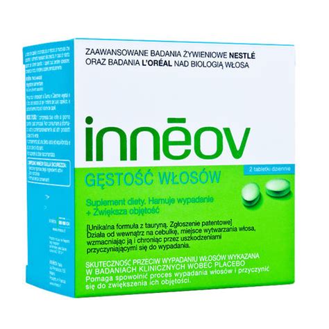 Inneov Gestosc Wlosow Tabletki Na Gestosc Objetosc I Wypadanie Wlosow 60tabl Cena Magazyn Fryzury