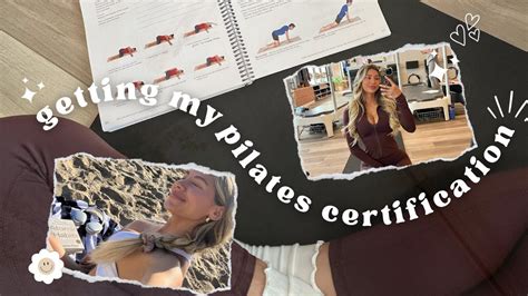 pilates certification vlog youtube