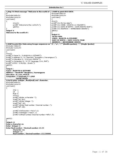 all c programs in 1 file 130 pr0 pdf pdf c programming language swap finance
