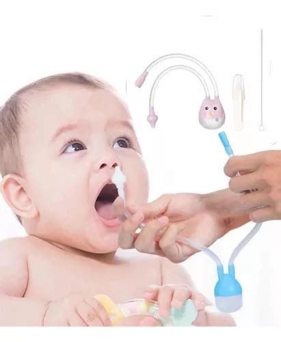 Aspirador Nasal Bebe Limpia Nariz Succionador Saca Moco Flem Cuotas