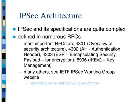 Ppt Ip Security Ipsec Protocol Powerpoint Presentation Free
