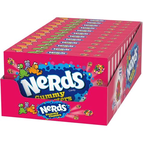 Nerds Gummy Clusters Theater Box 85g 12 Pcs Kirpa International Foods