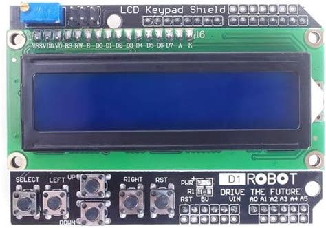 Angeek Lcd Keypad Shield Of The Lcd1602 Character Lcd Input And Output
