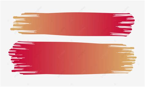 텍스트 디자인을 위한 페인트 브러시 획 모양 템플릿 집합 벡터 페인트 브러시 모양 스트로크 세트 브러시 Png 일러스트 및 벡터 에 대한 무료 다운로드 Pngtree