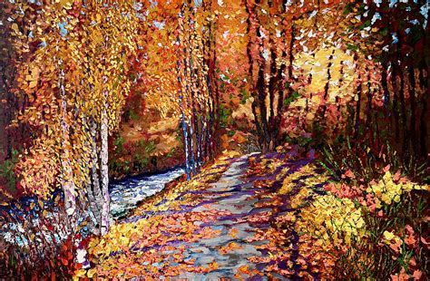 English Autumn Colours Painting By Emil Atanasov Fine Art America