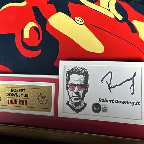 robert downey jr iron man cut collection inc