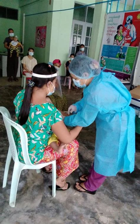 ဒေးဒရဲမြို့၌ မွေးကင်းစမှ အသက် ၂ နှစ်အောက် ကလေးငယ်များနှင့် ကိုယ်ဝန်ဆောင် မိခင်များအား ပုံမှန်ကာက