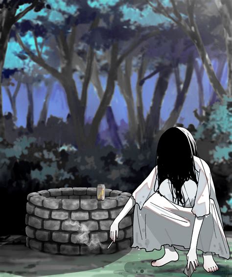 Yamamura Sadako The Ring Drawn By Poa Mellhen Danbooru