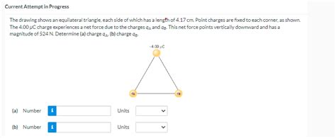 Solved The Drawing Shows An Equilateral Triangle Each Side Chegg
