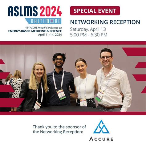 American Society For Laser Medicine And Surgery Inc Aslms On Linkedin Aslms Aslms2024