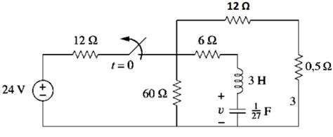 Solved Find V T For T 0 Chegg Com
