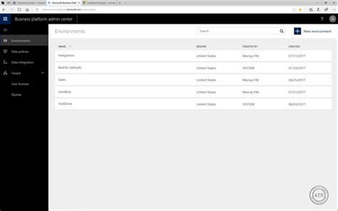 The New Business Platform Admin Center A Tinkerers Notebook