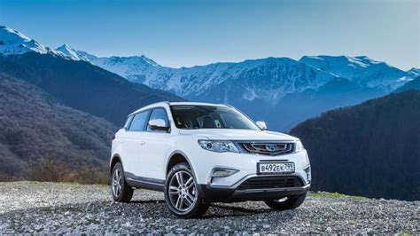 Geely Atlas - характеристики, комплектации, фото, видео, обзор