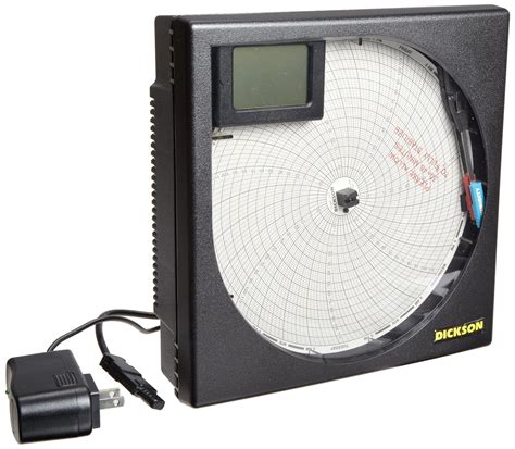 Dickson Th8p0 High Resolution Temperature And Humidity Chart Recorder With Battery Operation 8