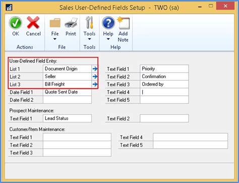 Dynamics Gp User Defined Fields · Starship