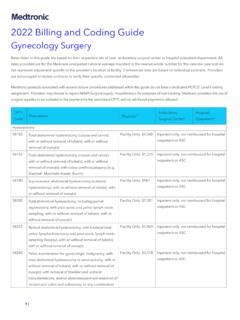 BILLING AND CODING GUIDE GYNECOLOGY SURGERY Billing And Coding Guide Gynecology