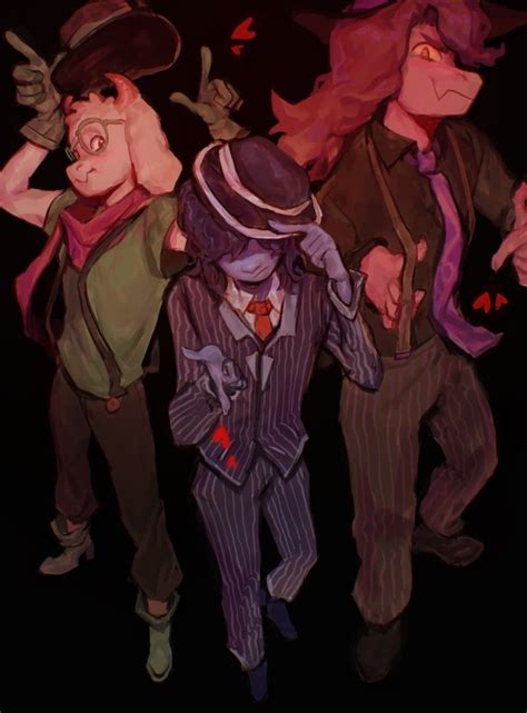 Kris Susie And Ralsei Deltarune Drawn By Kizutea Danbooru