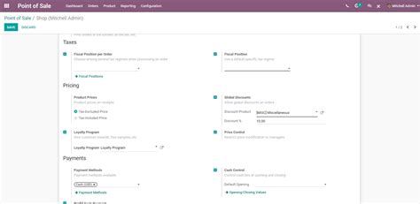 Pos Odoo V12 Book Cybrosys
