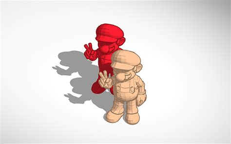 3d Design Mario Tinkercad
