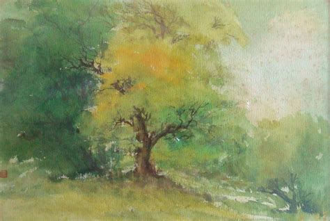 Life In Watercolor Vision The Soul Of The Assam Tree 1983