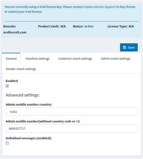 Universal Sms Plugin For Nopcommerce Nopaccelerate Shop