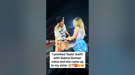 Omg😱 Shorts Shortvideos Taylorswift Concert Swiftie Selenagomez