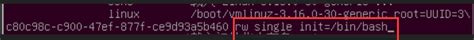 linux开机按e进入引导 linux各版本进入单用户方式 csdn博客