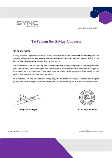 Syncinterns Syncintern Internship Firstinternship