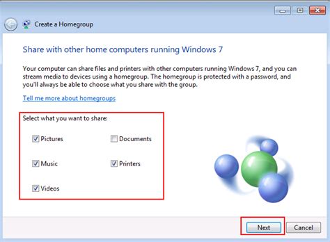 homegroup in windows 7