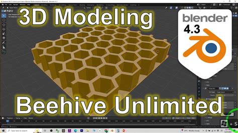Blender Beehive 3d Modeling Workflow Blender Beehive 3dmodeling